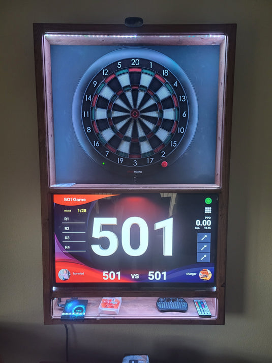 Dart Cabinet Design | Custom Dart Board Cabinets for Home & Business