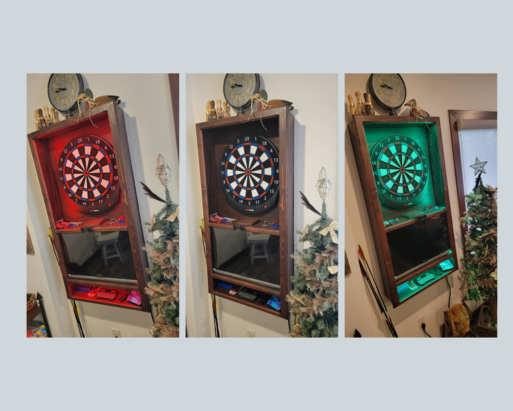 Dart Cabinet Design | Custom Dart Board Cabinets for Home & Business