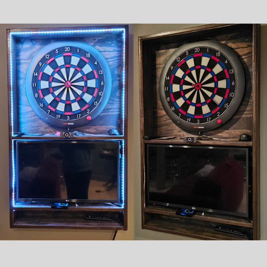 Dart Cabinet Design | Custom Dart Board Cabinets for Home & Business