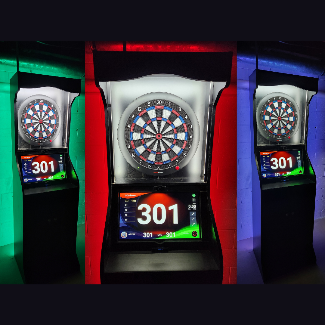 Dart Cabinet Design | Custom GranBoard Dart Cabinets | Wisconsin
